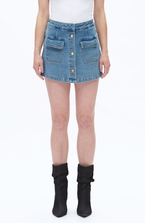 BAYEAS High-Waist Denim Skort
